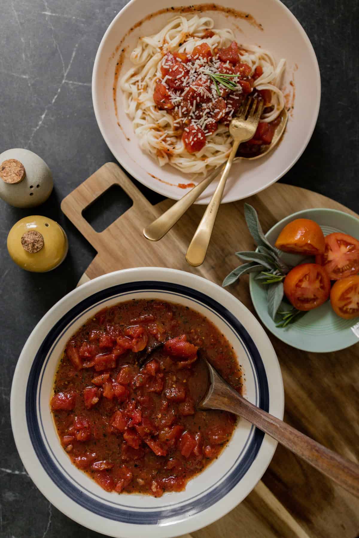 Cold Tomato Sauce - sarahtherese.co