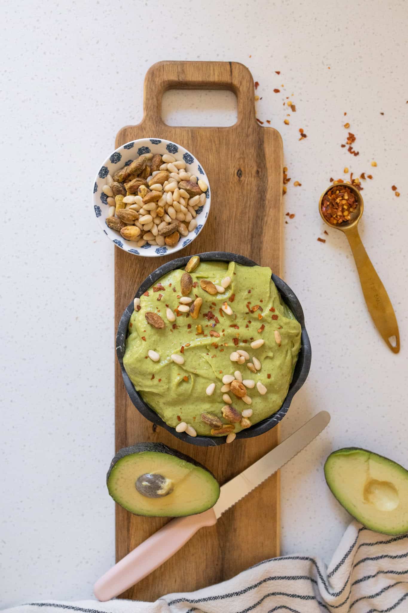Creamy Avocado Herb Sauce - sarahtherese.co