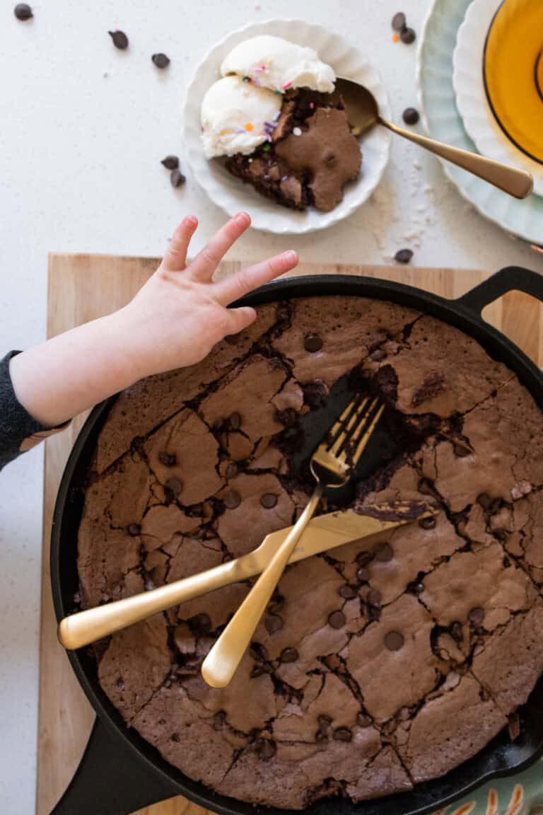 Sourdough Brownie Cake - sarahtherese.co