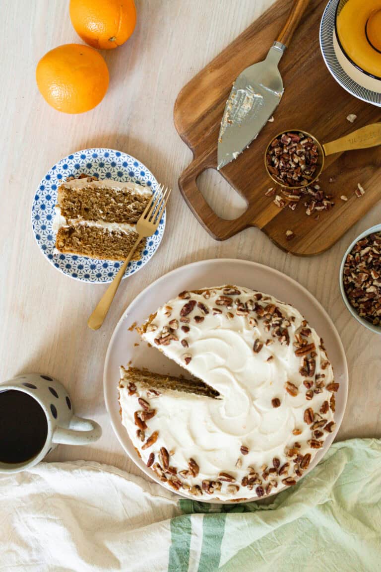Sourdough Carrot Cake - sarahtherese.co