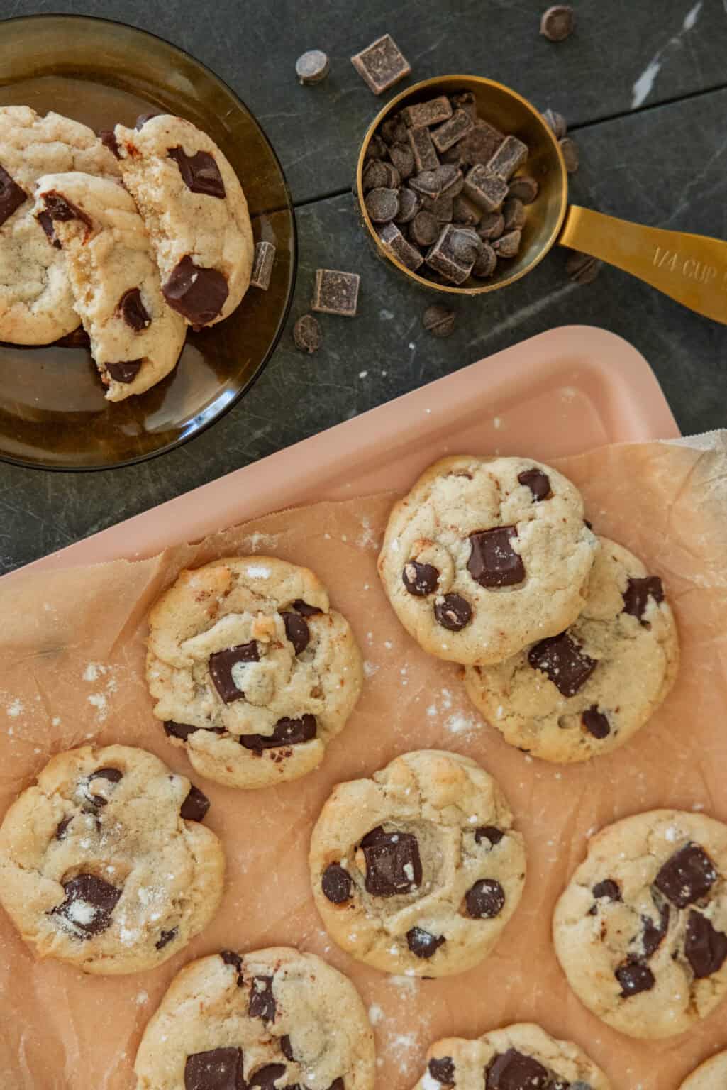 Chewy Sourdough Oatmeal Raisin Cookies - sarahtherese.co